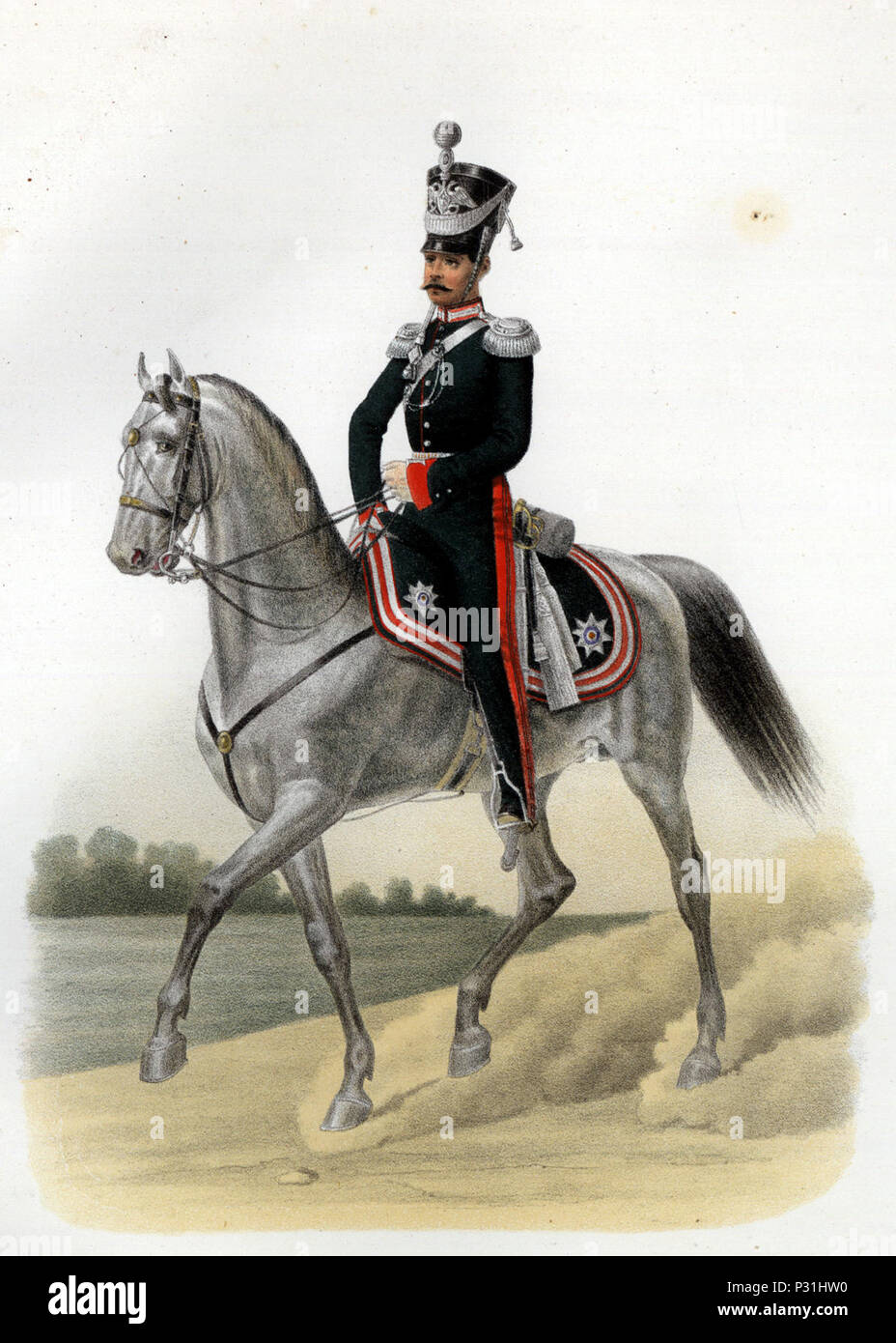 05 Life guards Horse-Jager regiment Stock Photo - Alamy