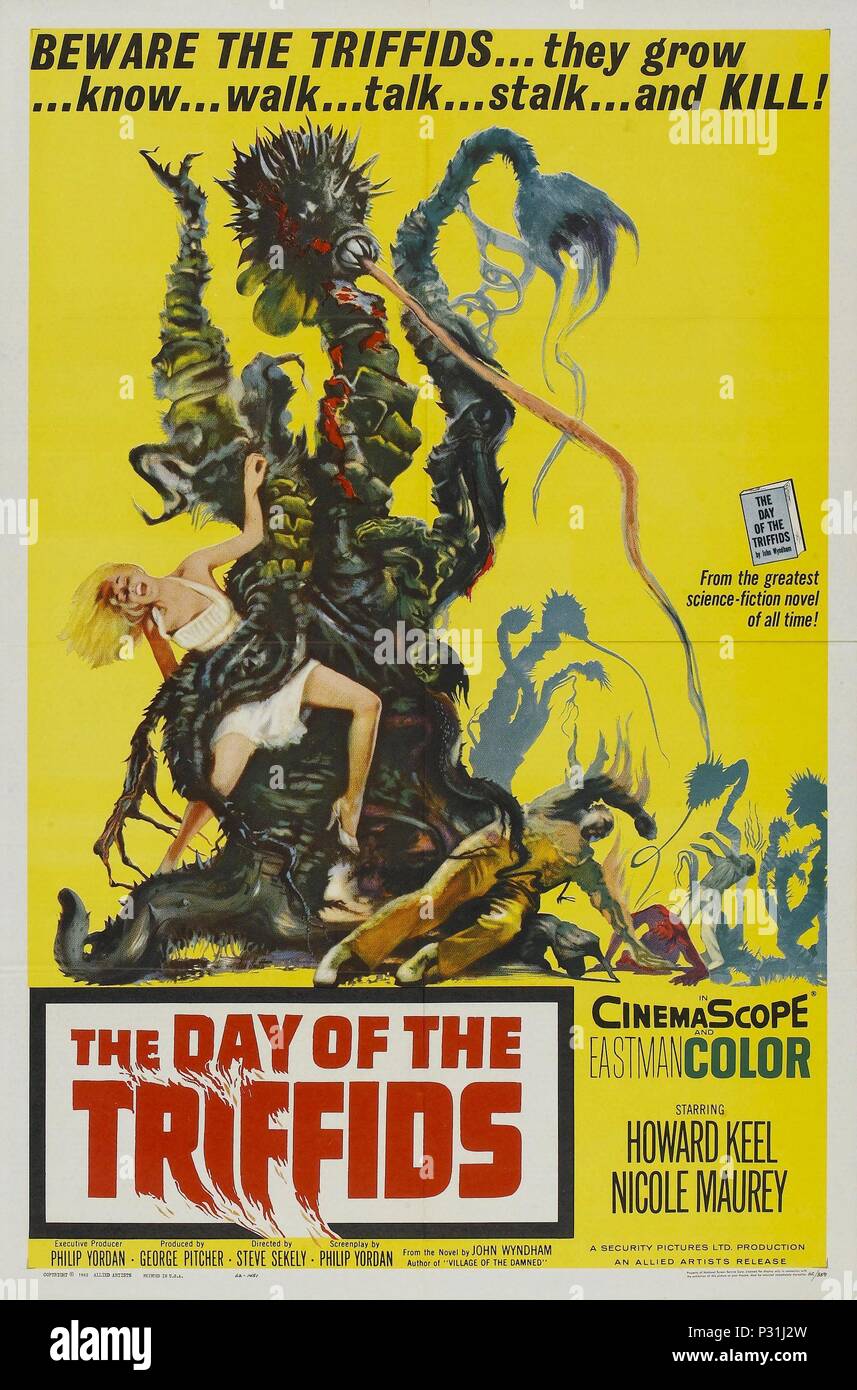 Original Film Title: THE DAY OF THE TRIFFIDS. English Title: THE DAY OF ...