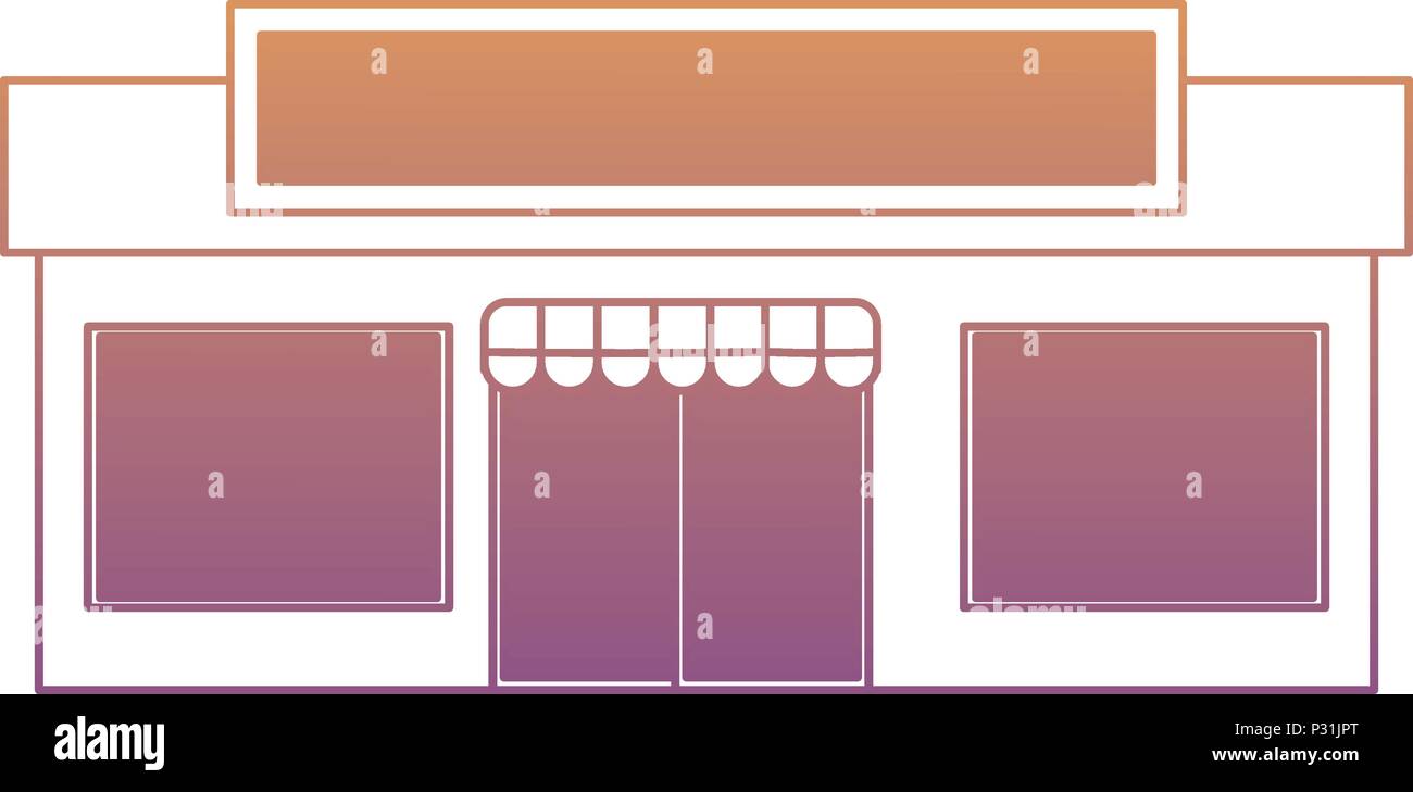 shop icon over white background, colorful design. vector illustration ...