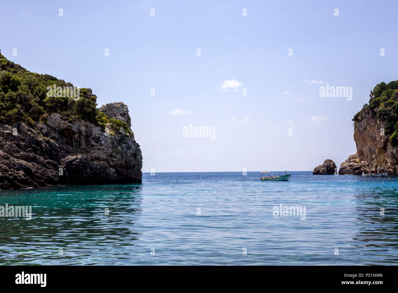 Beautiful rock formation islands or islet surrounded by very stunning ...