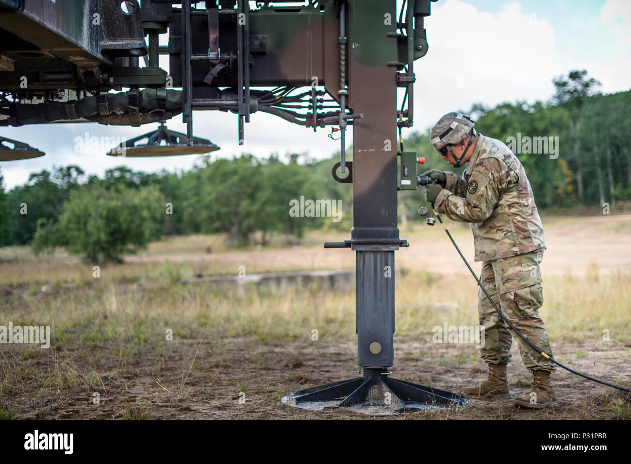 Staff Sgt. Jory Poquette, 1437th Multi-Role Bridge Company, Sault Ste ...