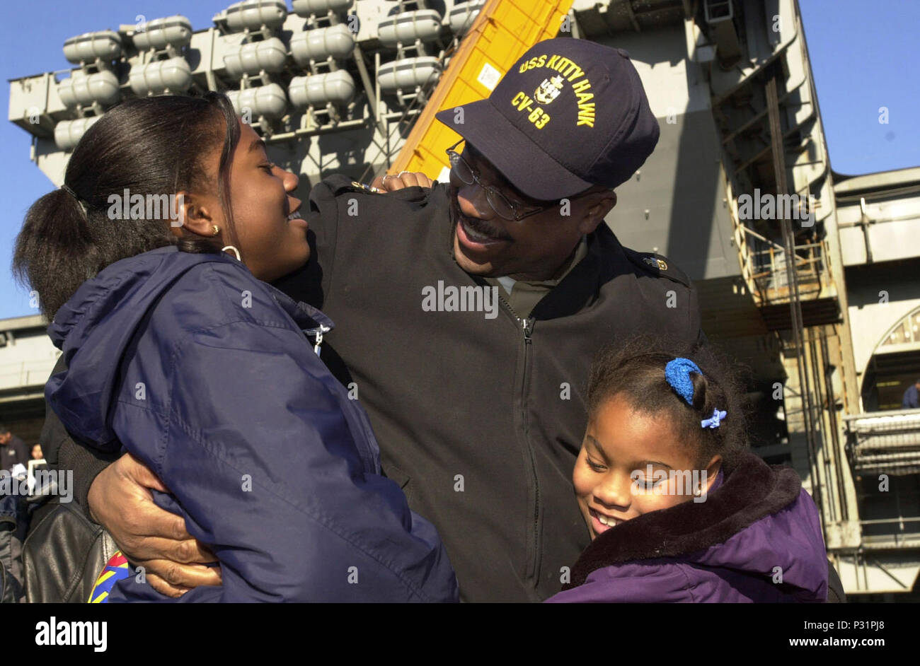 Command Fleet Activities, Yokosuka, Japan (December 23, 2001) -- Senior ...