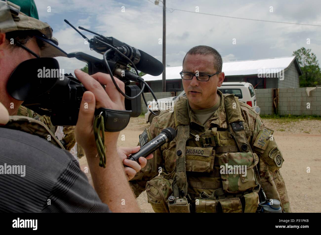 Capt. Brian Delgado, battalion intelligence officer and Anaheim, Calif ...