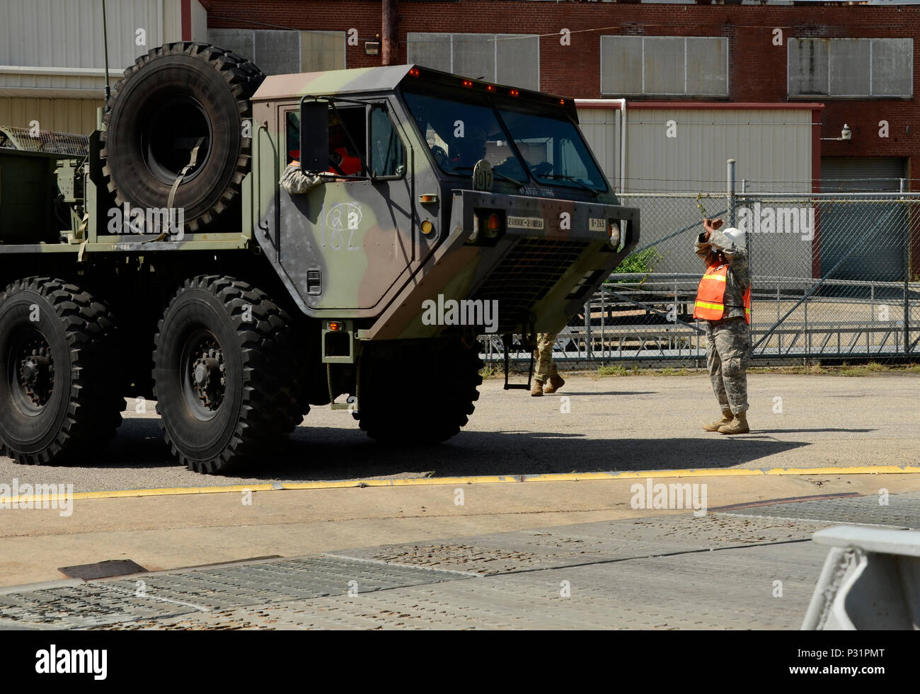 Members of the 218th Brigade Support Battalion, South Carolina National ...