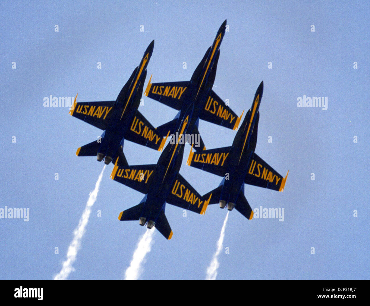 U.S. Navy Blue Angels display Stock Photo - Alamy