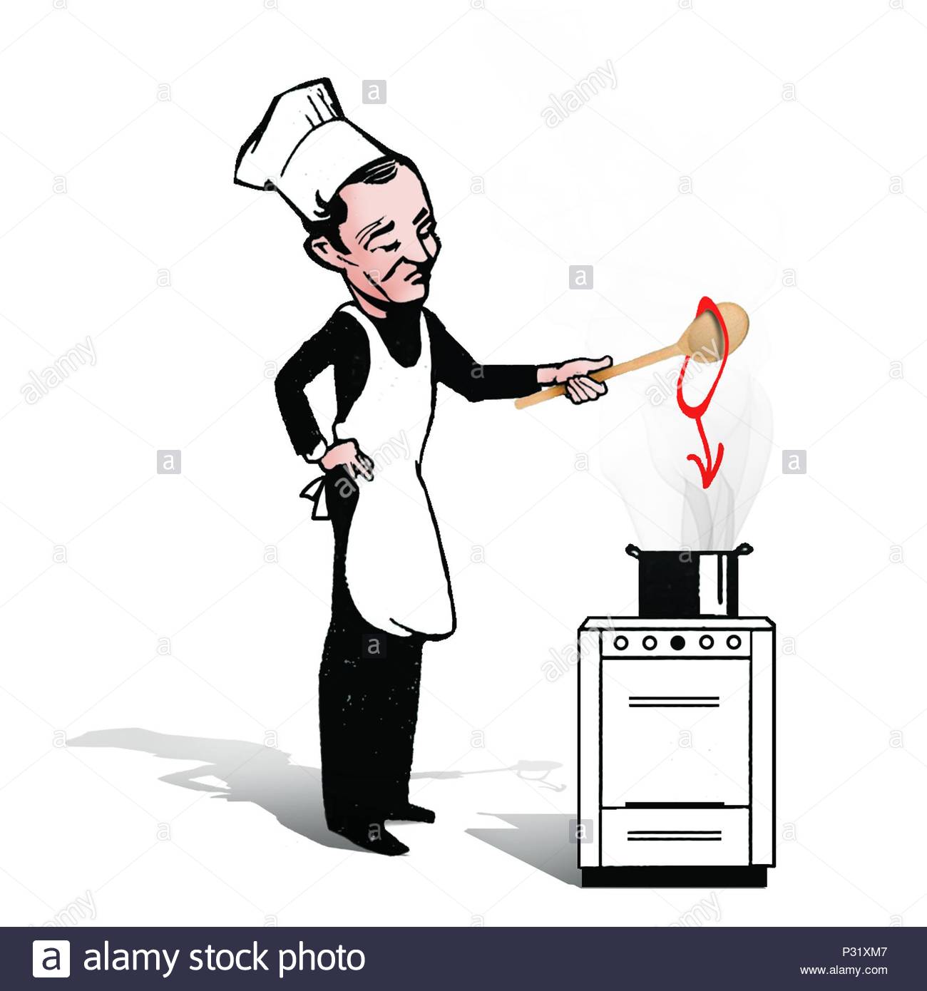 Grandma Chef Cartoon Stock Photos & Grandma Chef Cartoon Stock Images ...