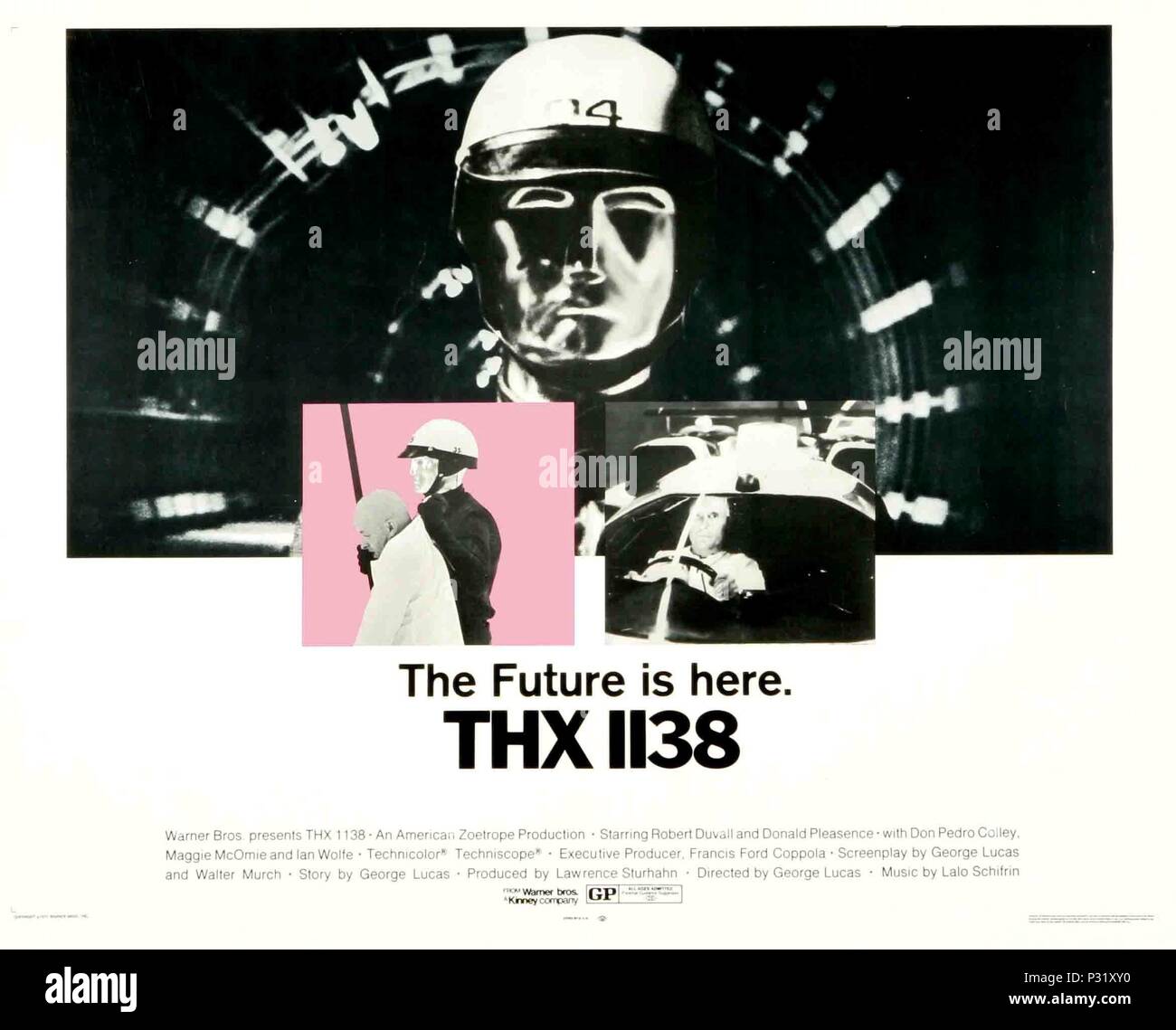 Original Film Title: THX 1138. English Title: THX 1138. Film Director: GEORGE LUCAS. Year: 1971 ...