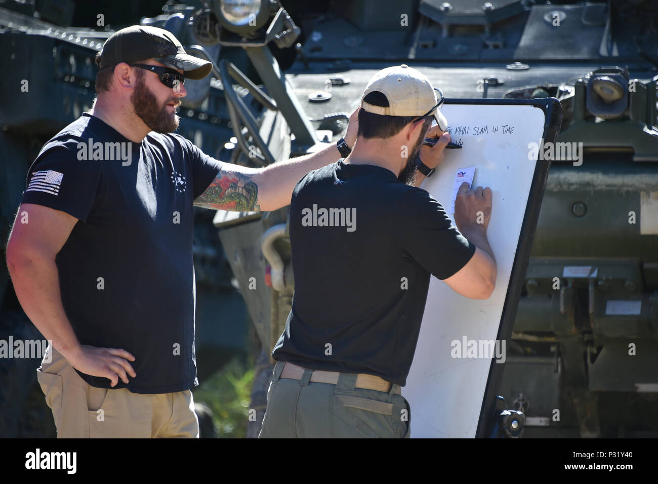 John Phillips, left, and John Mulhern, both New Equipment Training ...