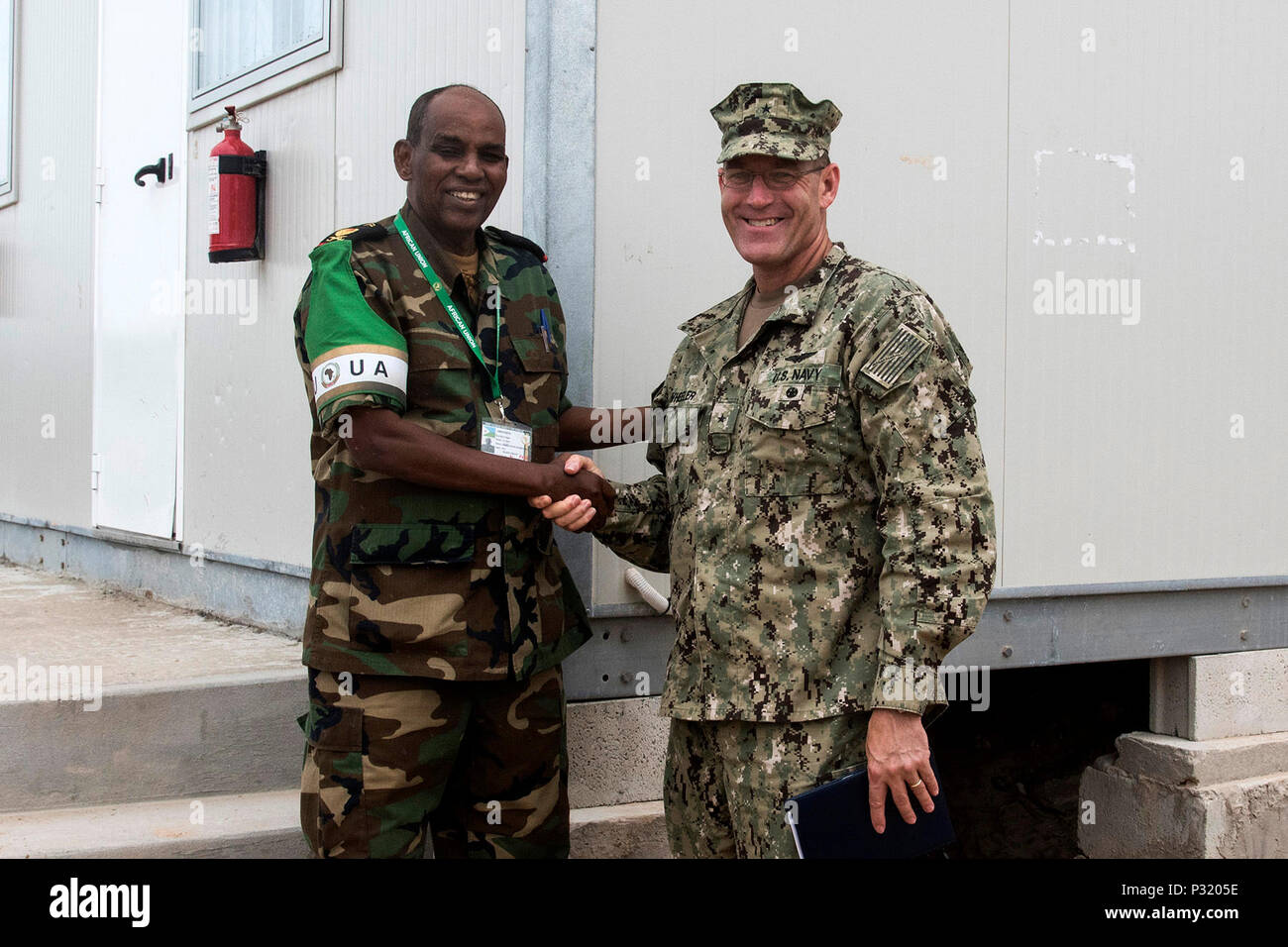 MOGADISHU, Somalia- African Union Mission in Somalia Lt. Gen. Osman ...