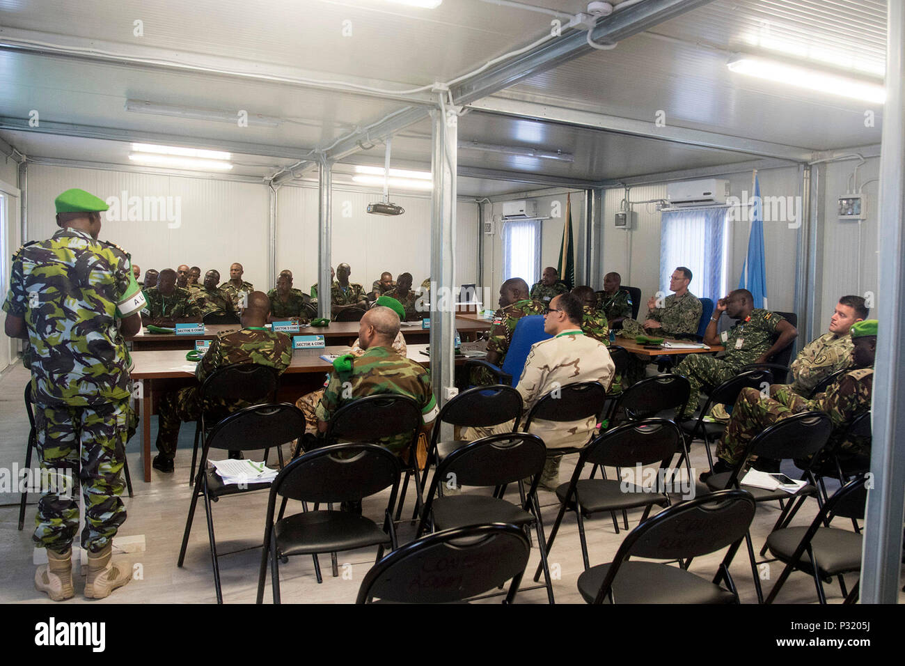 MOGADISHU, Somalia- African Union Mission in Somalia/Somali National ...