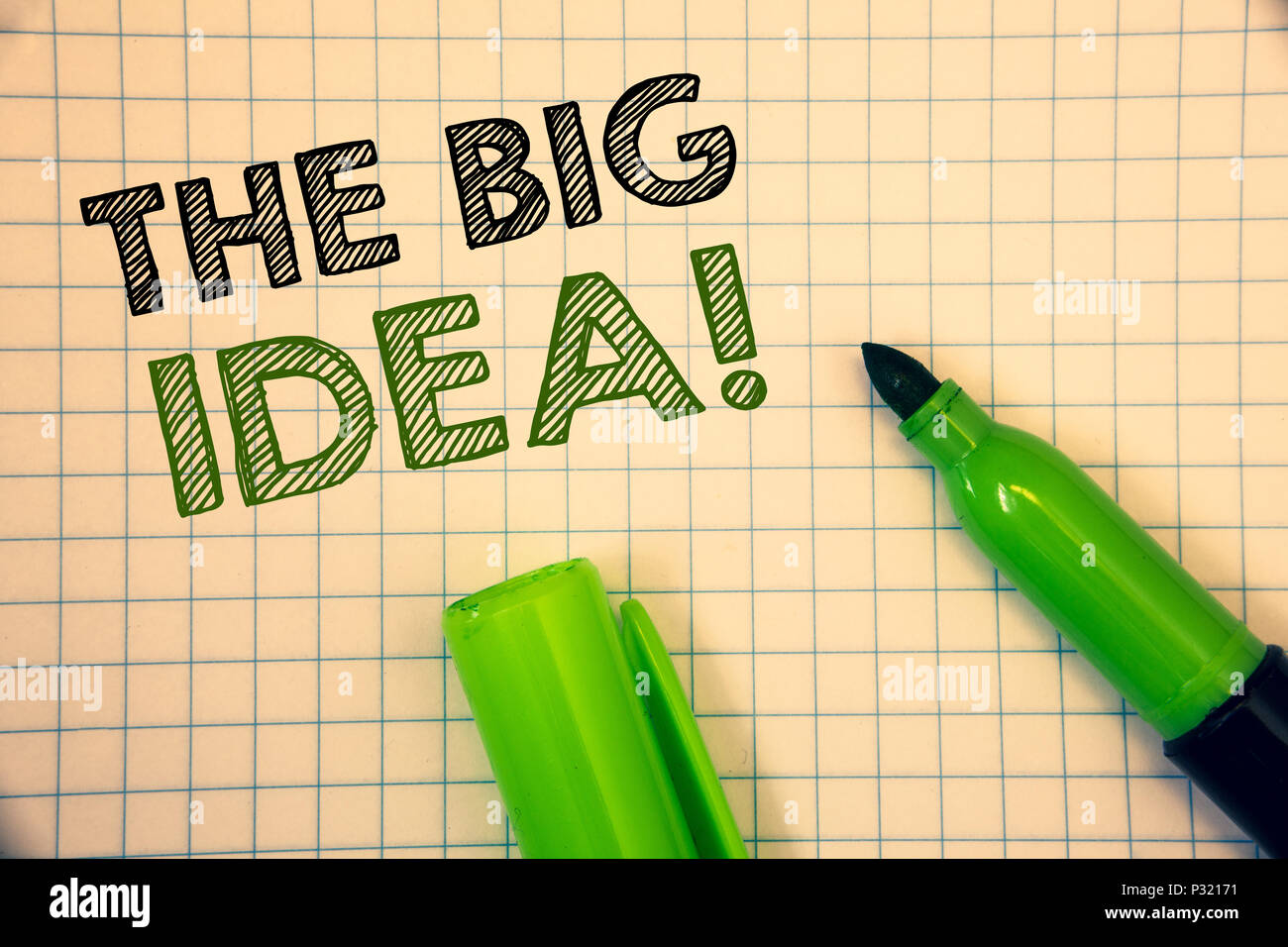 Words writing texts The Big Idea Motivational Call. Business concept ...