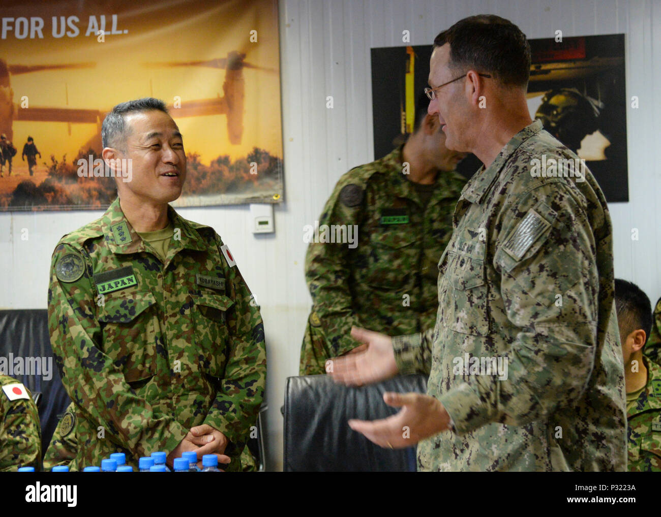 Combined Joint Task Force-Horn of Africa Deputy Commander Rear Adm ...