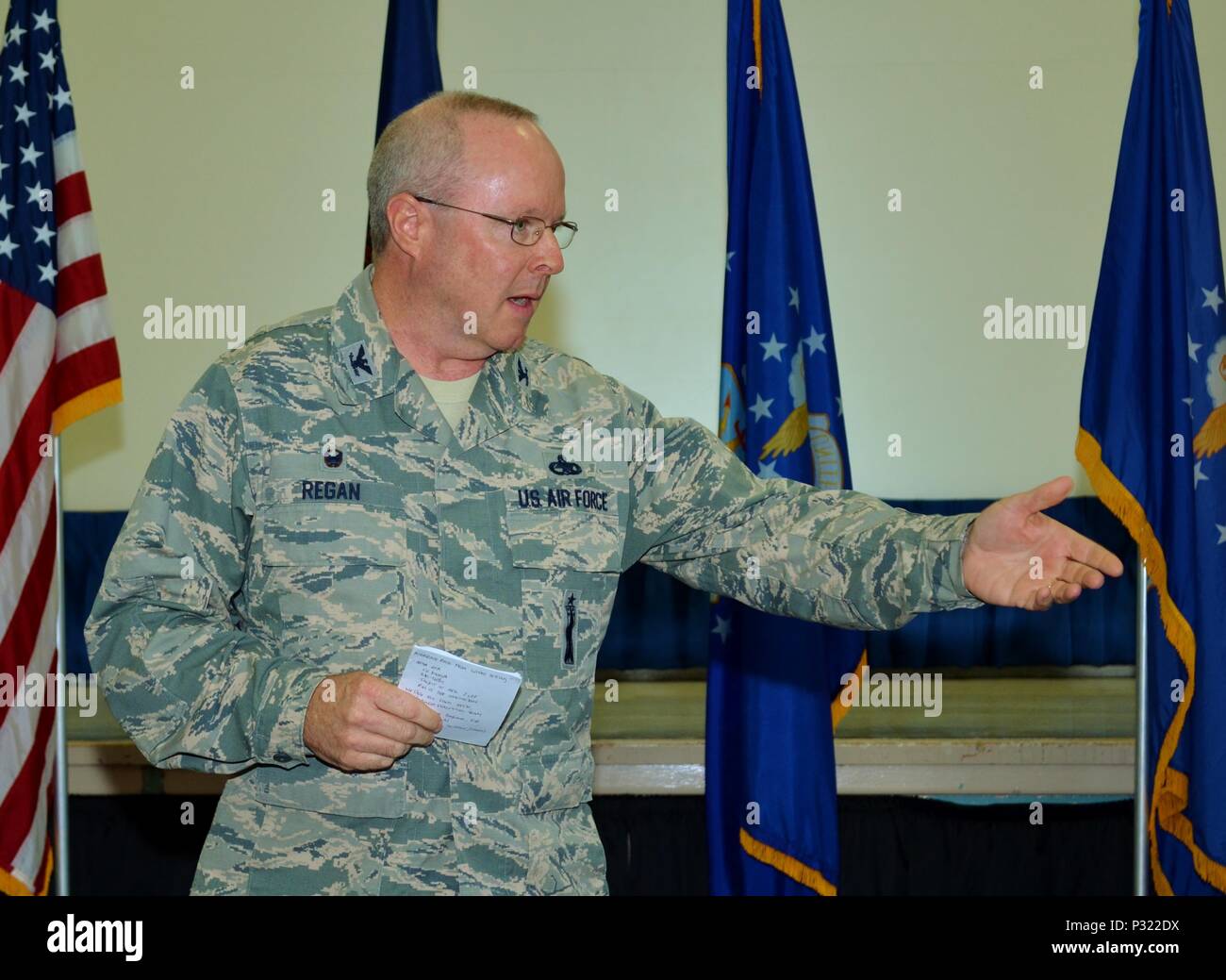 Col. Mike Regan, currently the 111th Mission Support Group commander ...