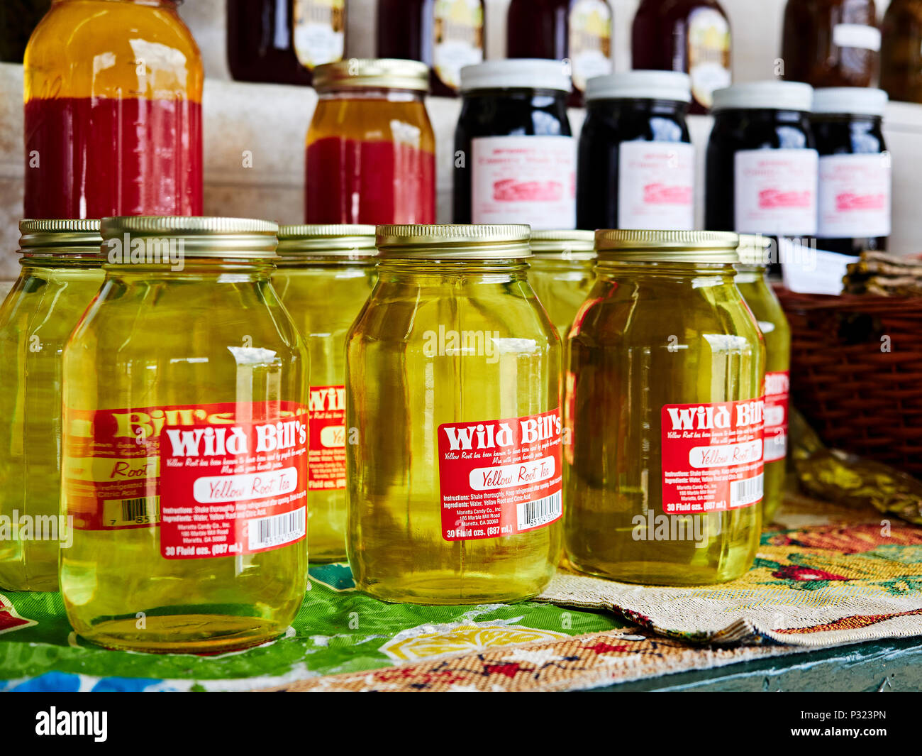 Tea display hi-res stock photography and images - Alamy