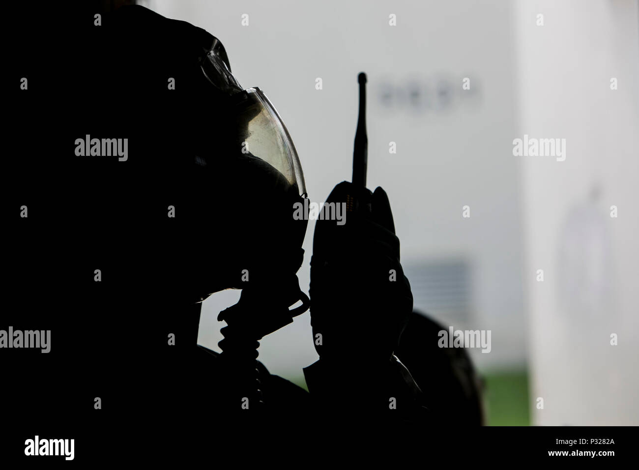 U.S. Marine Corps Lance Cpl. Griffin Rutherford, Chemical Biological ...