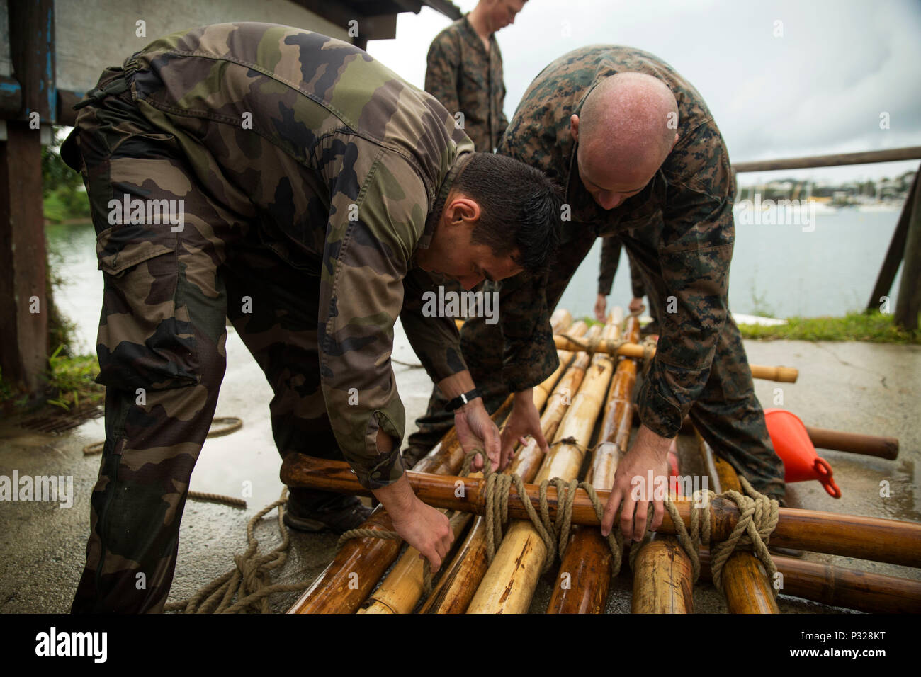A Marine with Marine Rotational Force – Darwin and French Armed Forces ...