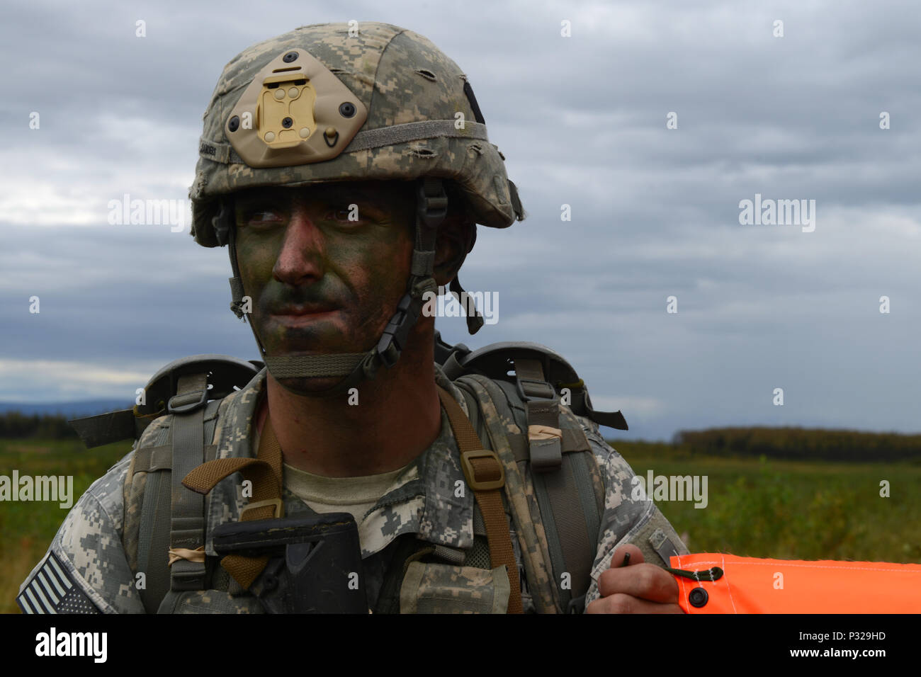 A paratrooper assigned to 1st Battalion, 501st Parachute Infantry ...