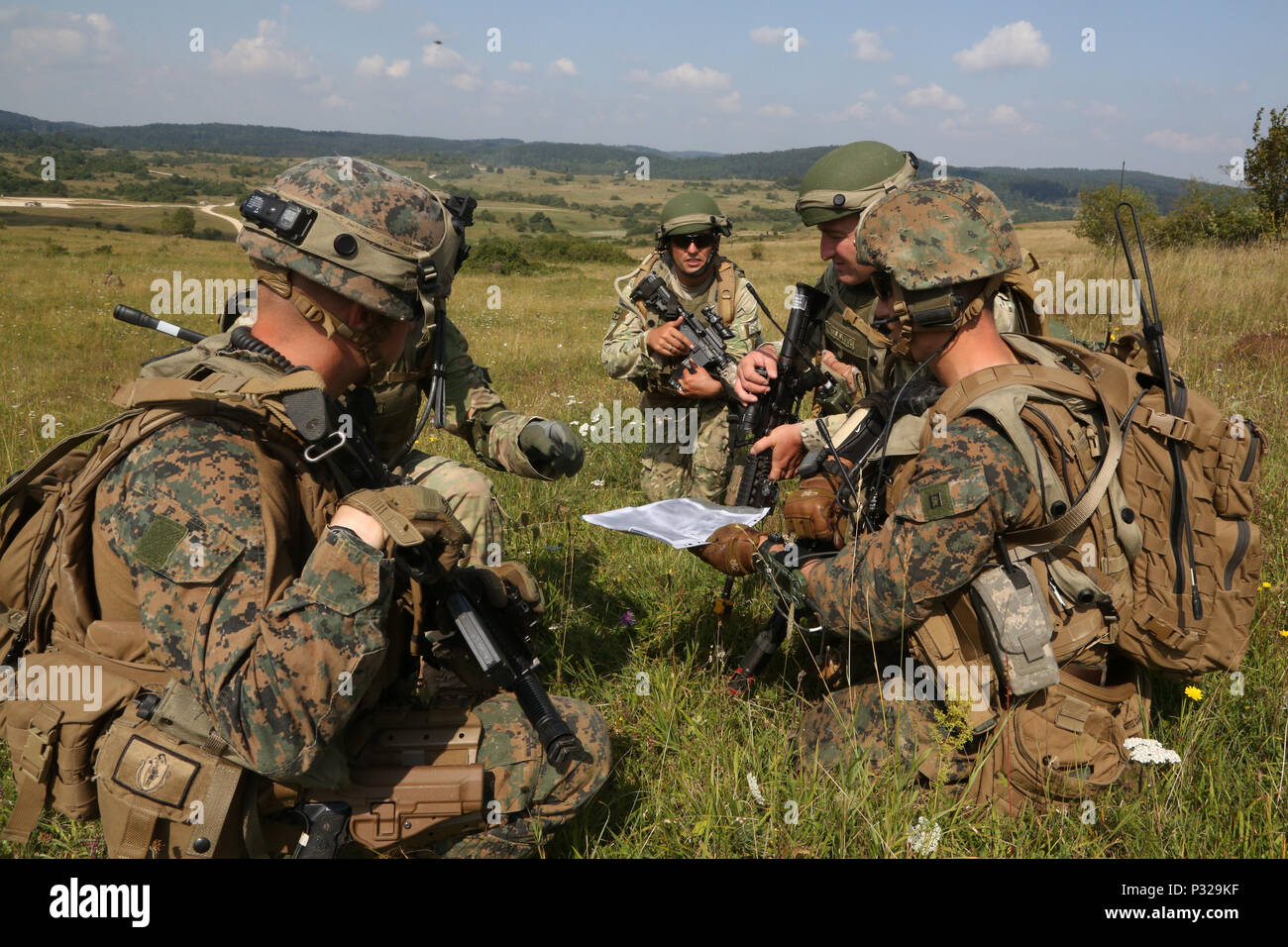 4th anglico hi-res stock photography and images - Alamy