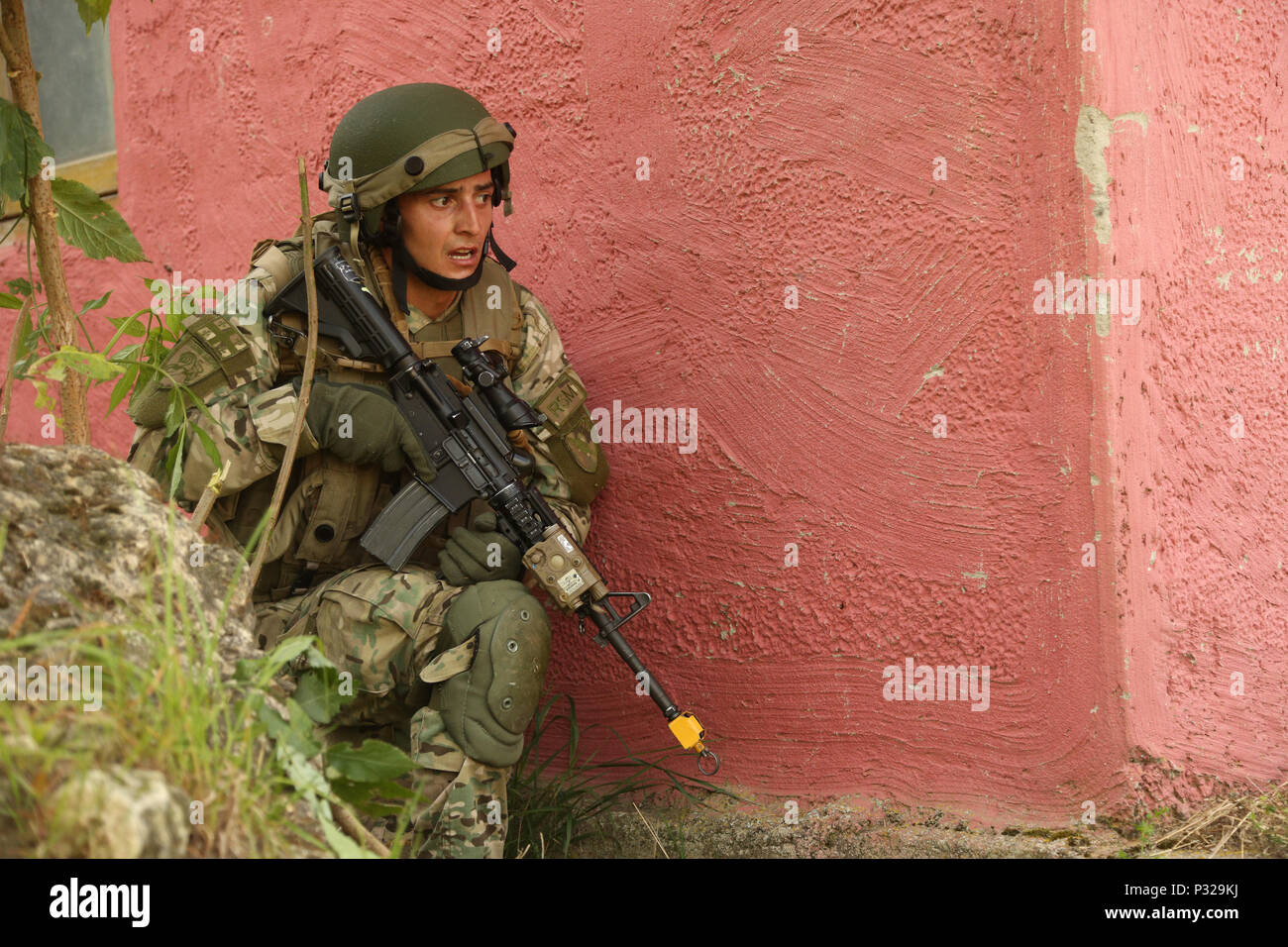 32nd georgian light infantry battalion hi-res stock photography and ...