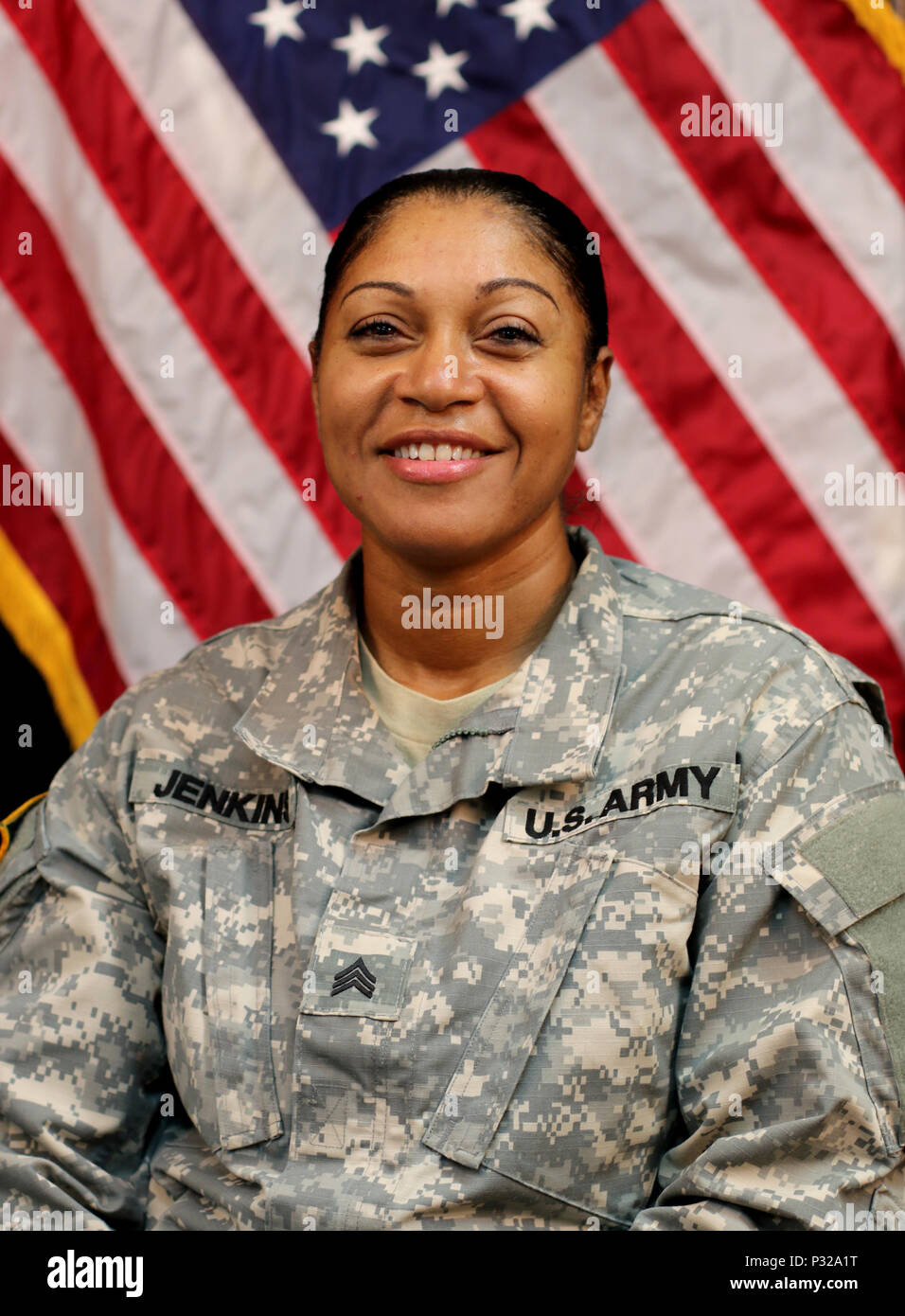 Sgt. Nilda Jenkins, a mortuary affairs noncommissioned officer assigned to the Pennsylvania ...
