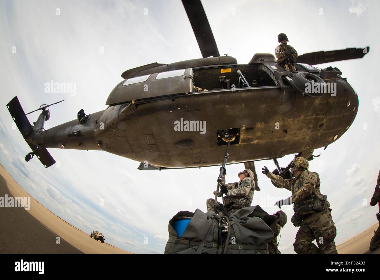 Soldiers with the 407th Brigade Support Battalion, 2nd Brigade Combat ...
