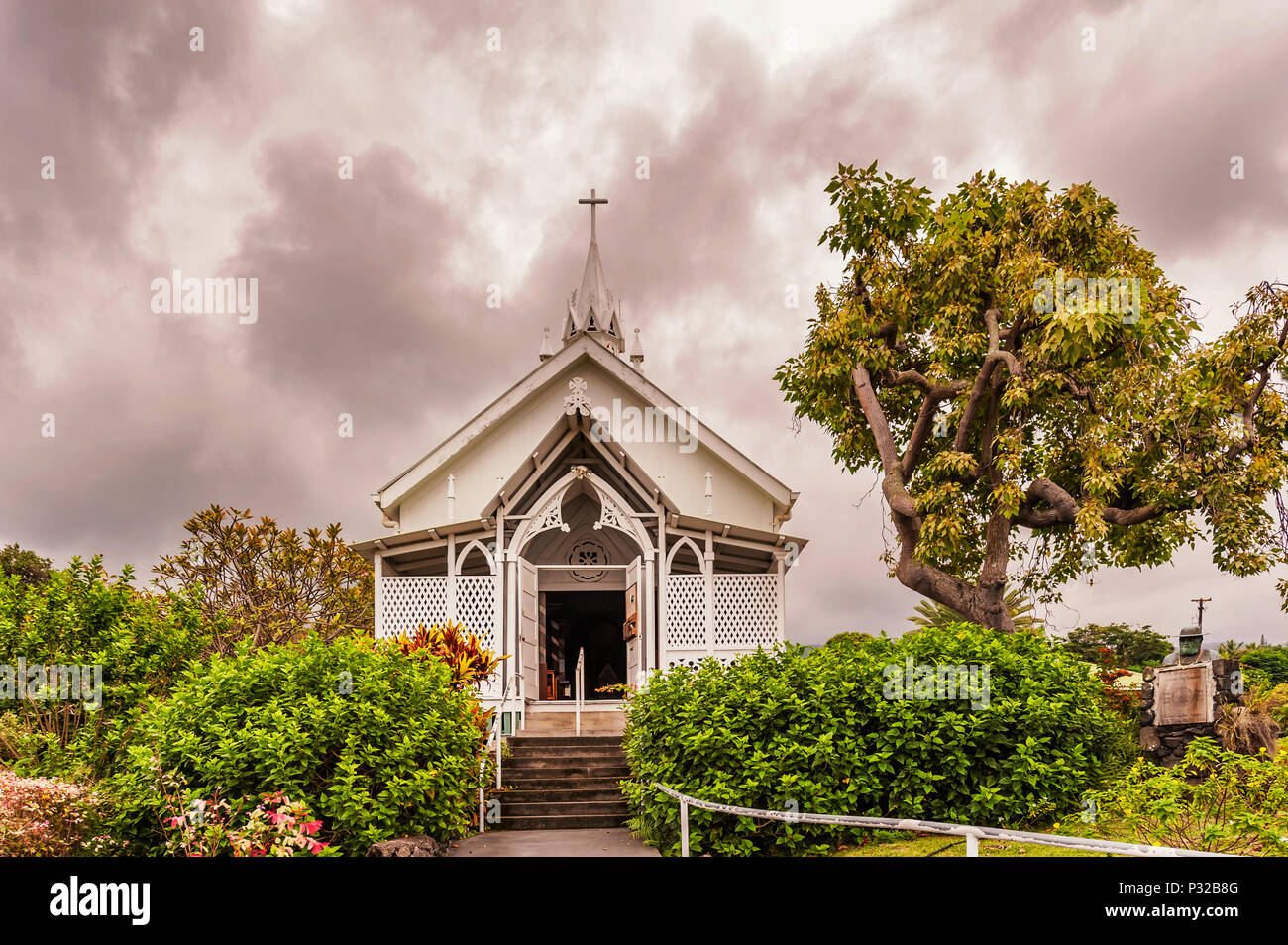 Hawaii chapel hi-res stock photography and images - Alamy