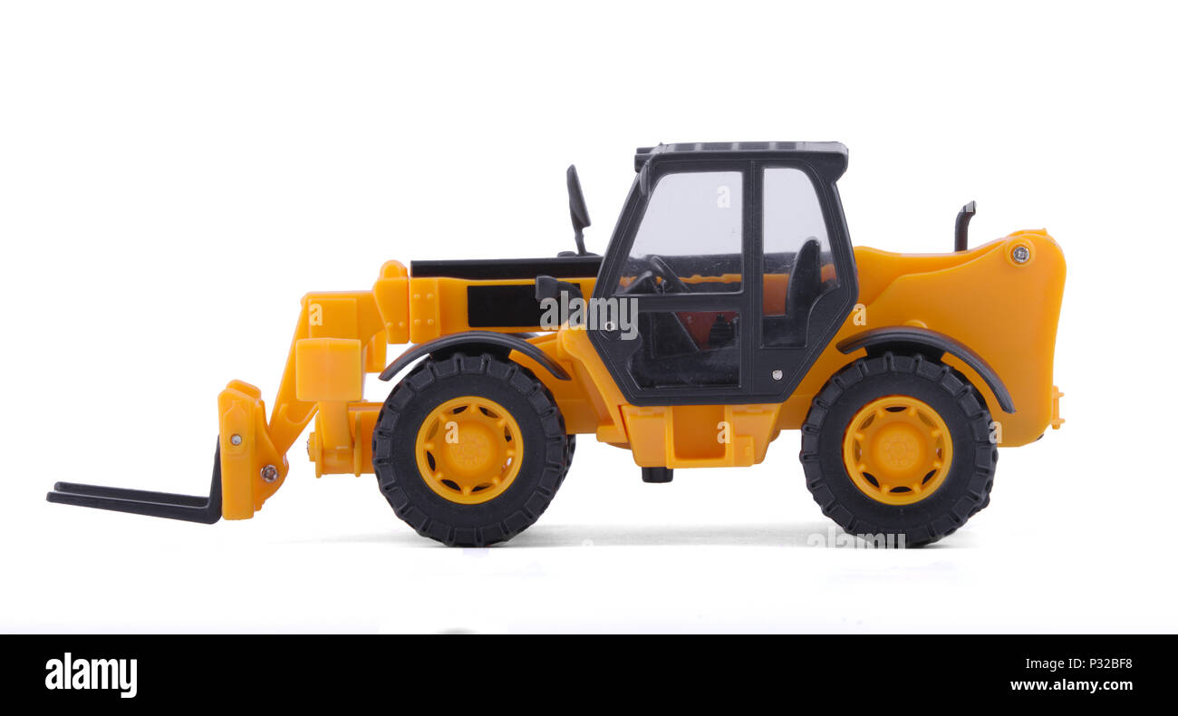 The Forklift scale model Stock Photo - Alamy