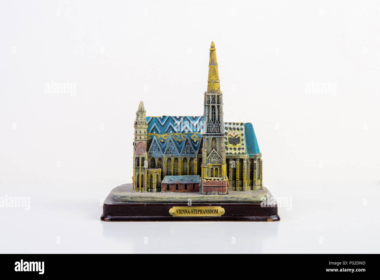 Souvenir model of the Stephansdom Stock Photo - Alamy