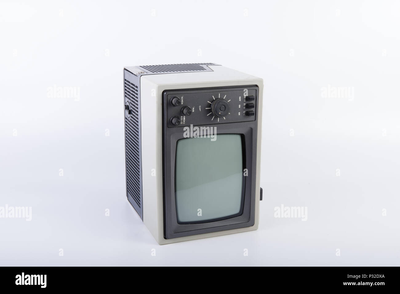 Vintage television screen 80s hi-res stock photography and images - Alamy
