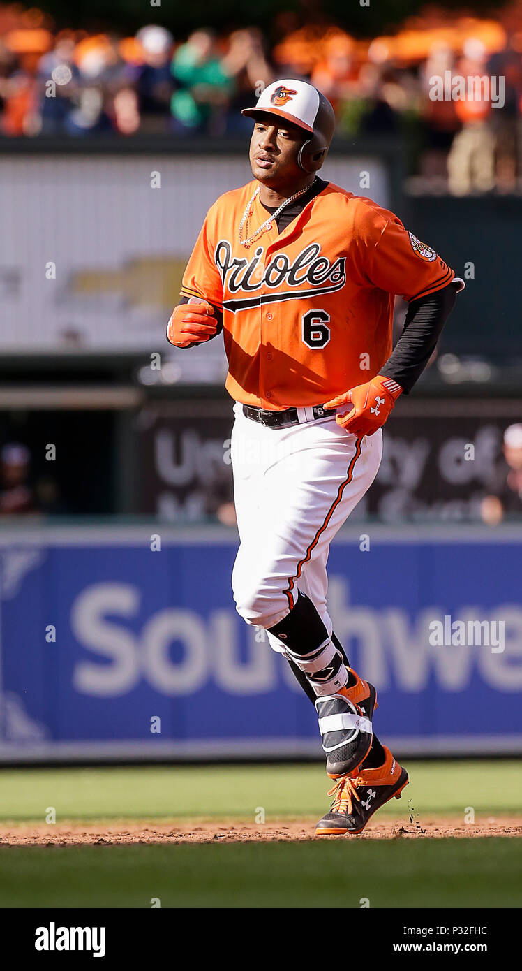 Baltimore, MD, USA. 16th June, 2018. Baltimore Orioles Second Baseman ...