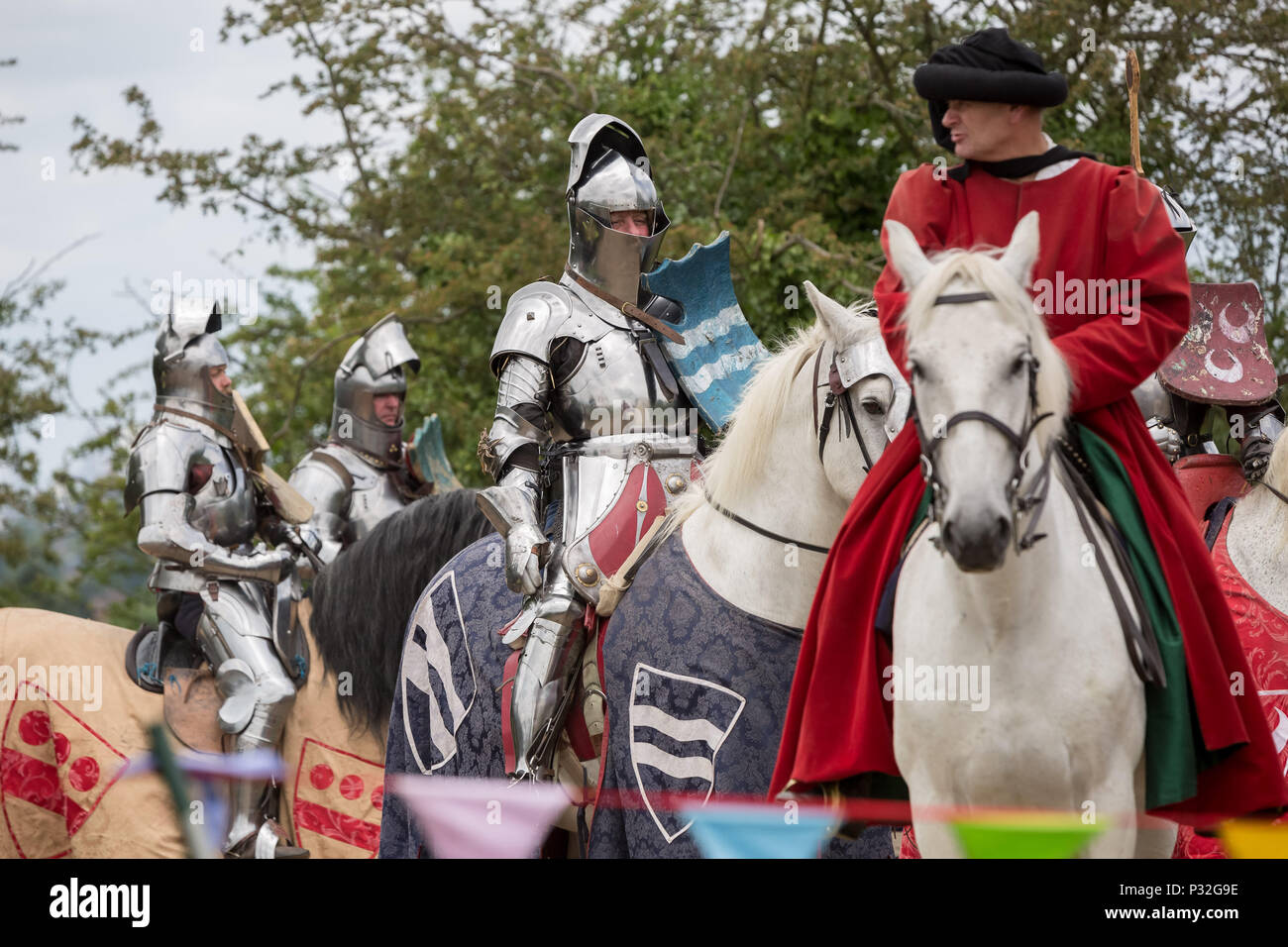 Medieval heavy cavalry knights on hi-res stock photography and images ...