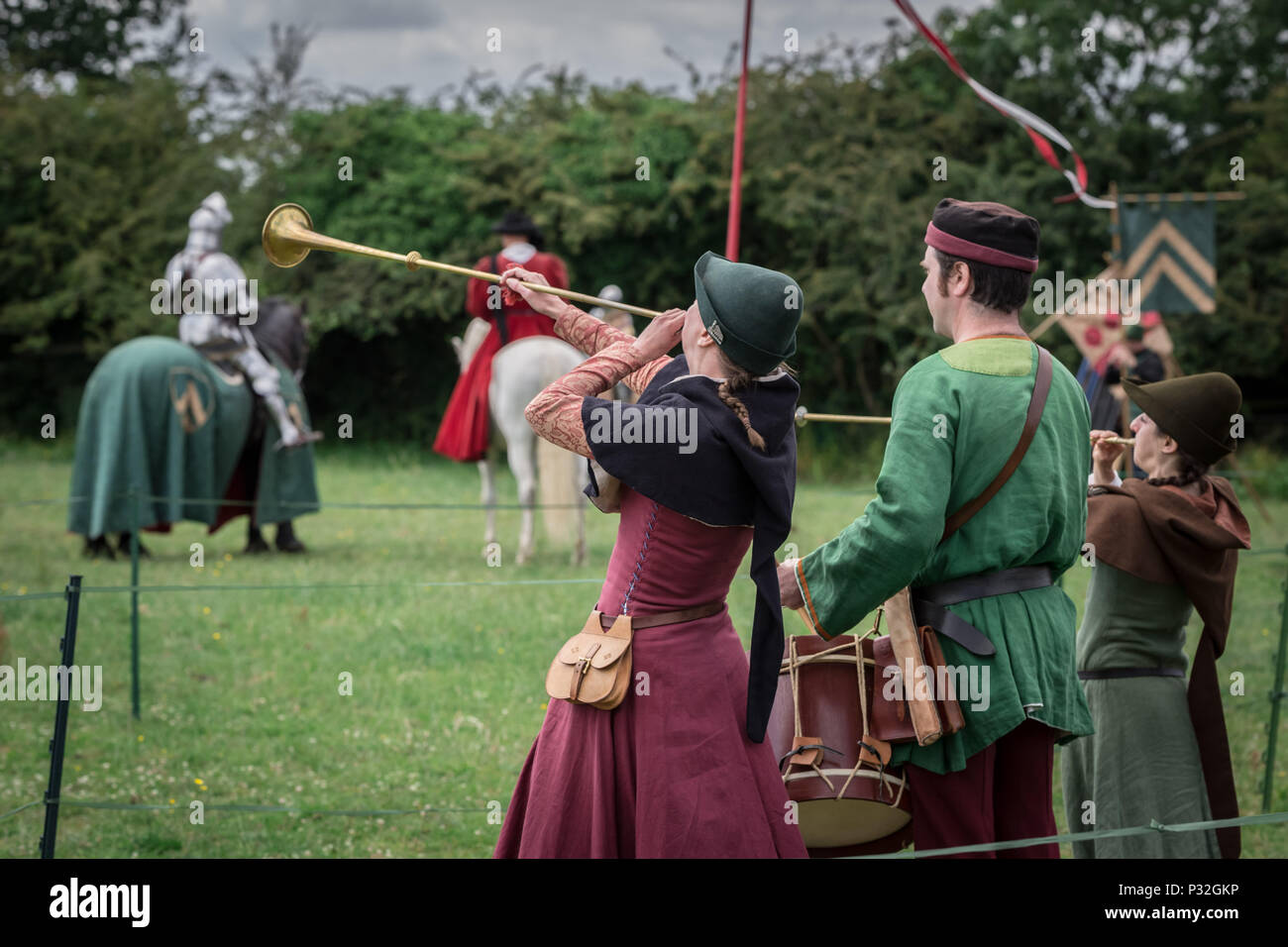 Medieval heavy cavalry knights on hi-res stock photography and images ...