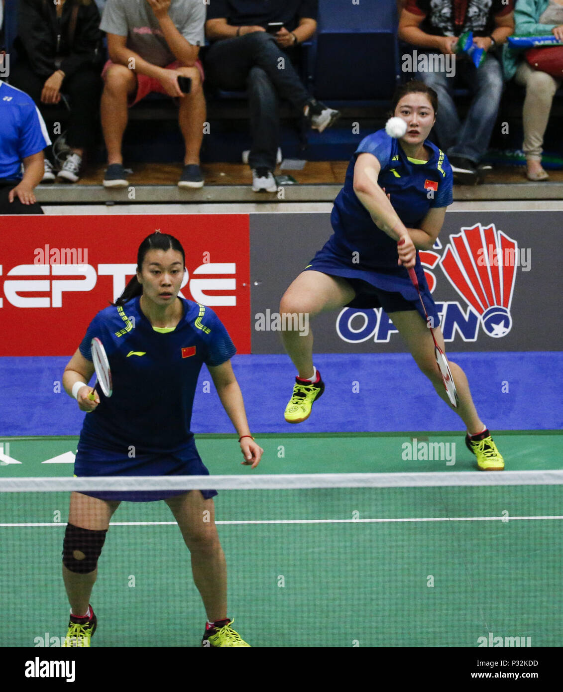 June 16, 2018 - Los Angeles, California, U.S - Tang Jinhua and Yu ...