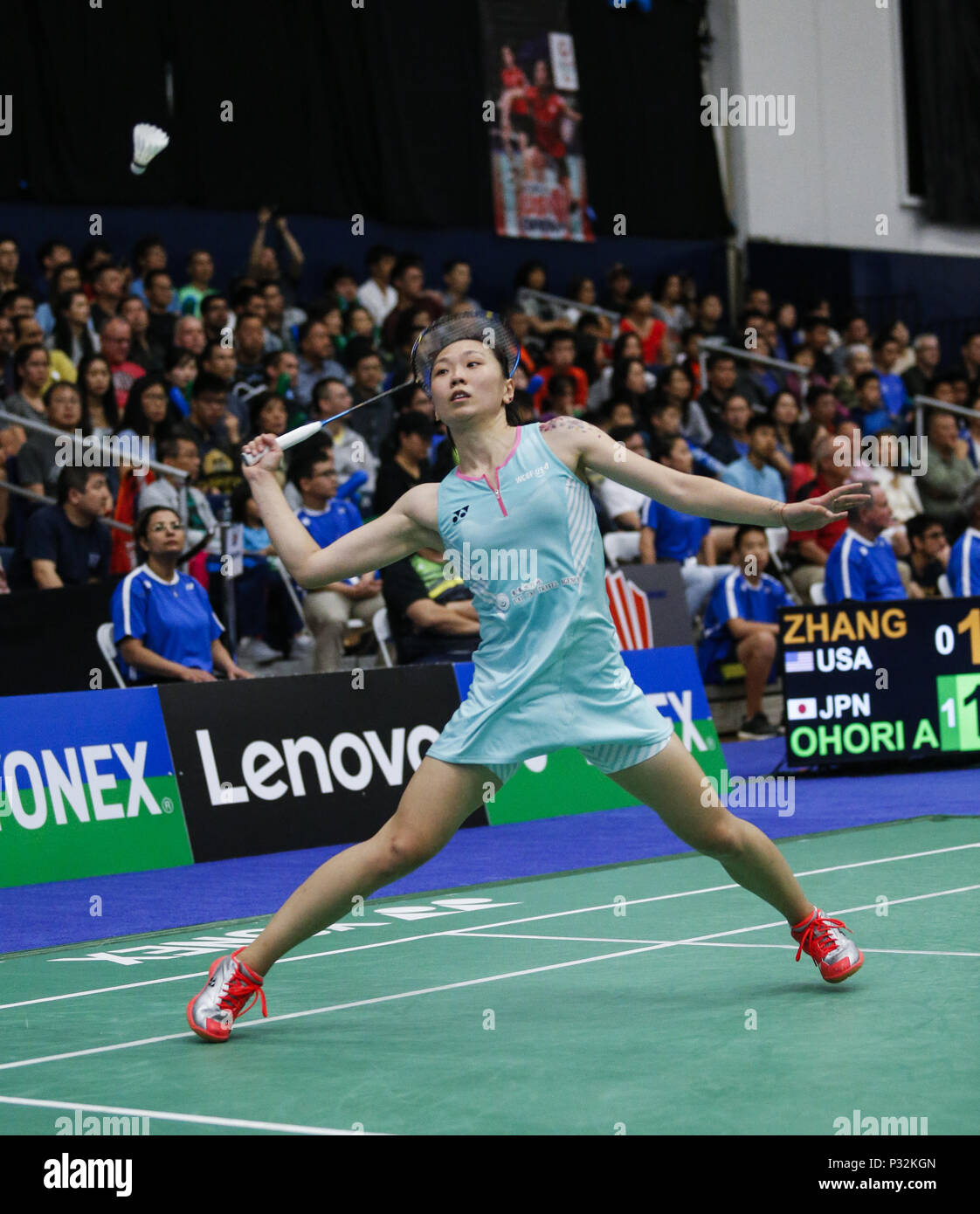 June 16, 2018 - Los Angeles, California, U.S - Beiwen Zhang of USA ...