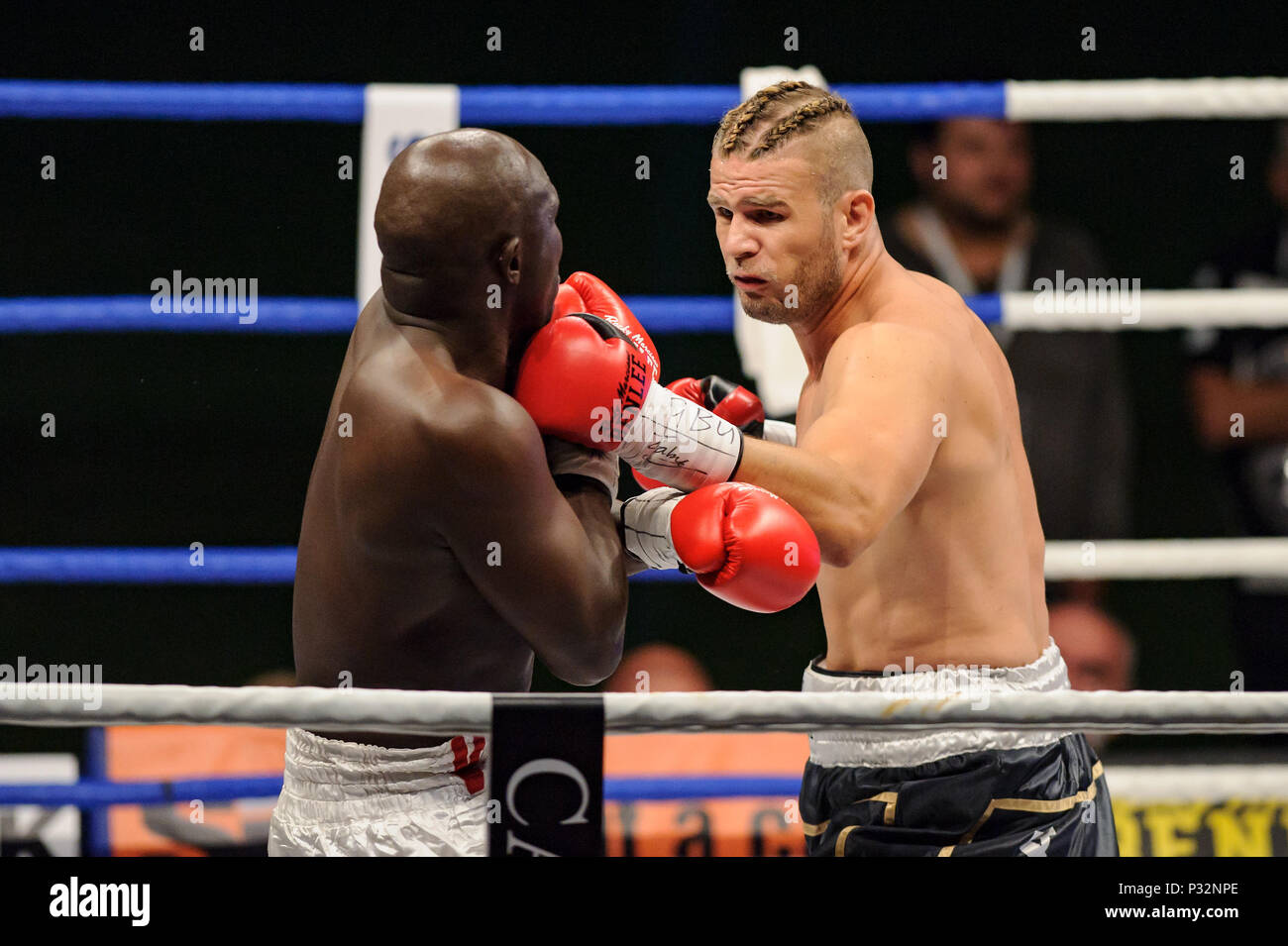 Karlsruhe, Deutschland. 17th June, 2018. Michael Wallisch reached ...