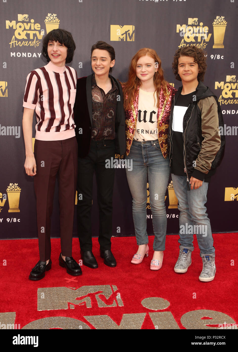 Finn wolfhard 2018 hi-res stock photography and images - Alamy