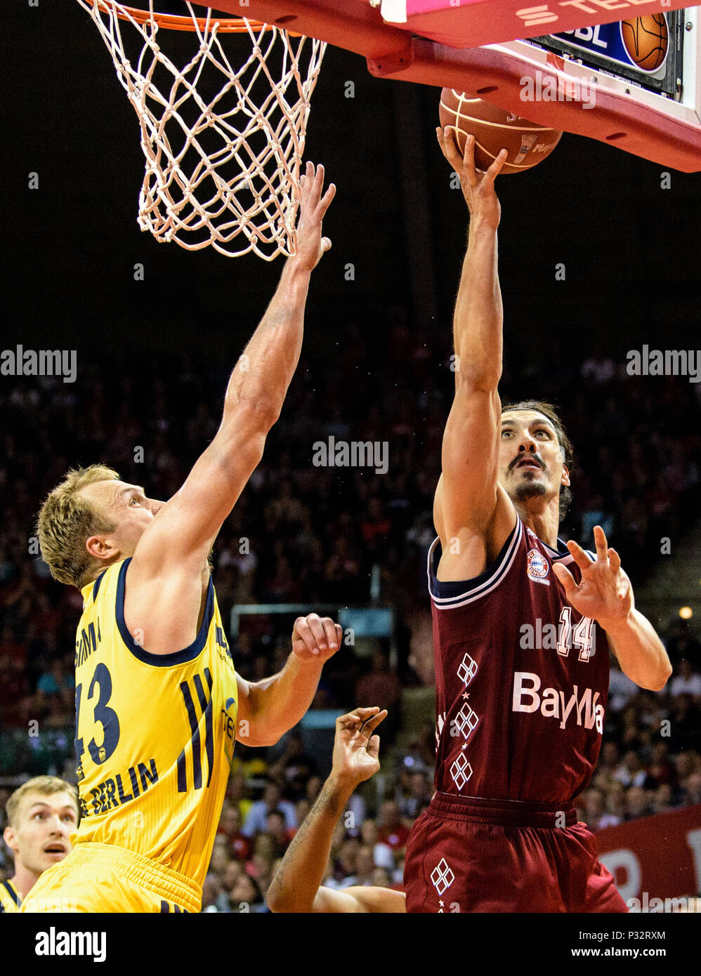 16 June 2018, Germany, Munich, Basketball, Bundesliga, FC Bayern Munich ...
