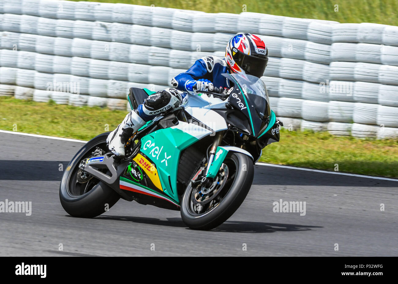 ALEX CRIVILLE with the ENEL MOTOE BIKE during the MotoGP race of the ...
