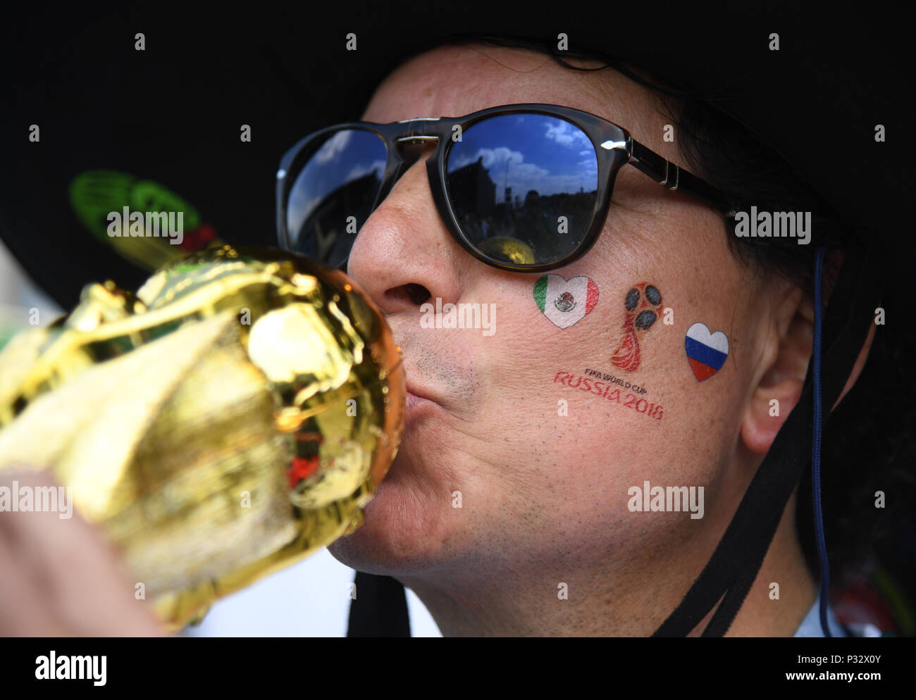 Moscow, Russia, 17 June 2018, Soccer, FIFA World Cup, Group F, Matchday ...