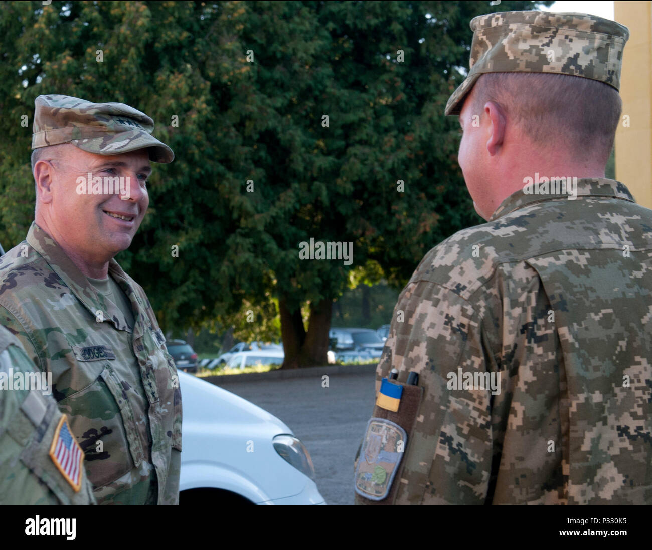 U.S. Army Lt. Gen. Ben Hodges, Commanding General for U.S. Army Europe ...