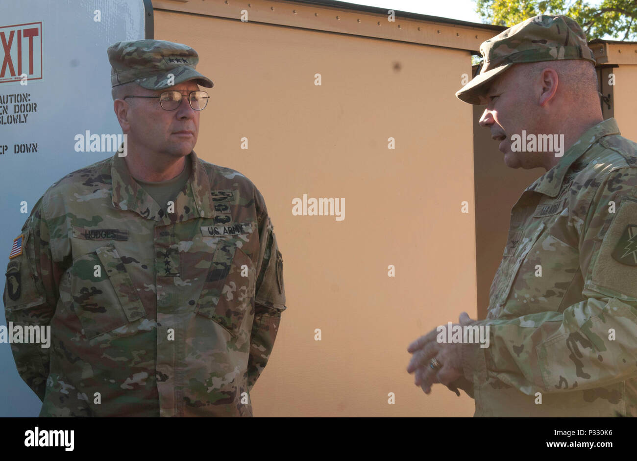 U.S. Army Lt. Gen. Ben Hodges, Commanding General of U.S. Army Europe ...