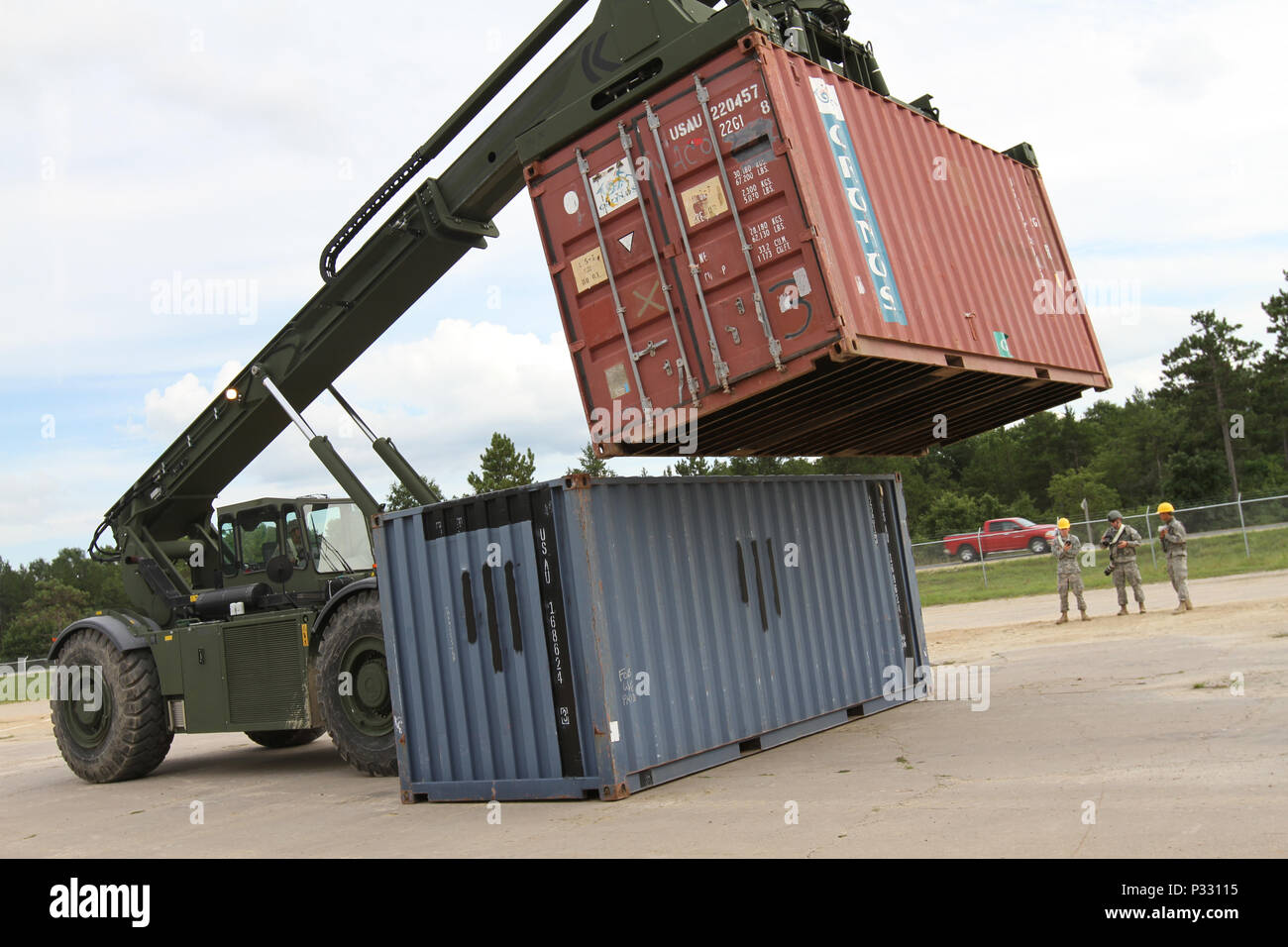 Safety first containers hi-res stock photography and images - Alamy