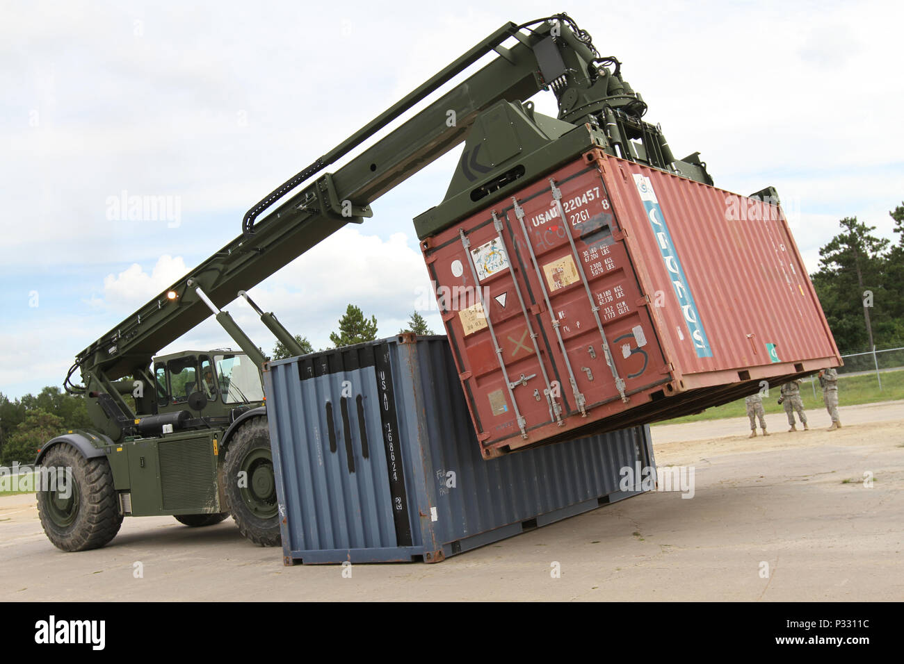 Safety first containers hi-res stock photography and images - Alamy