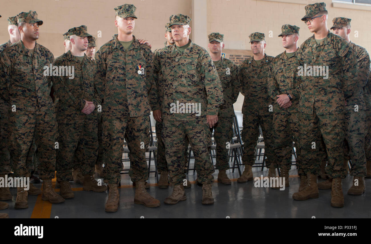 Commandant of the Marine Corps Gen. Robert B. Neller addresses the ...