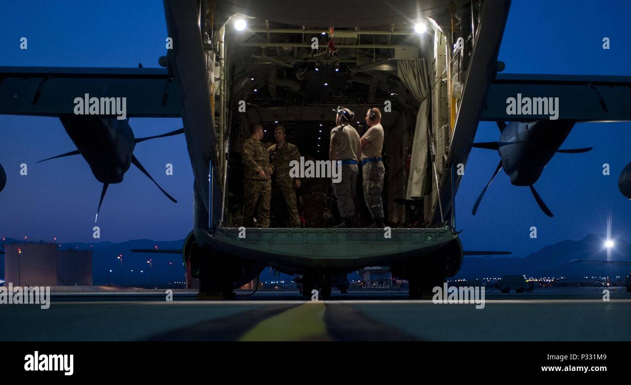 Airmen assigned to the 71st Rescue Squadron, Moody Air Force Base ...