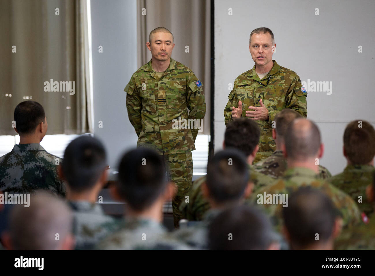 Australian Army officer Brigadier Damian Cantwell, AM, Deputy Commander ...