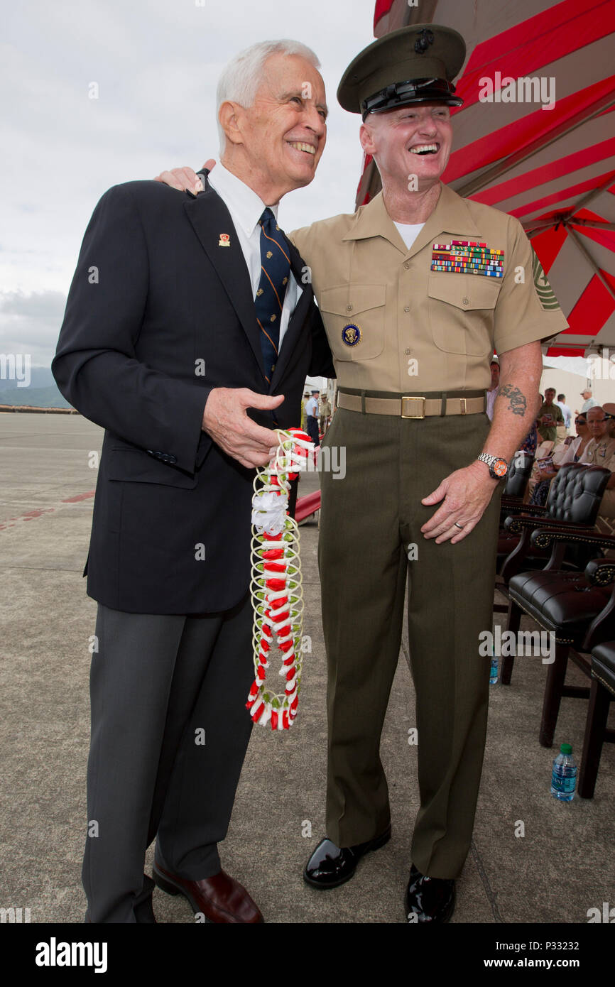 Lt. Gen. Hank C. Stackpole, retired, and former U.S. Marine Corps ...