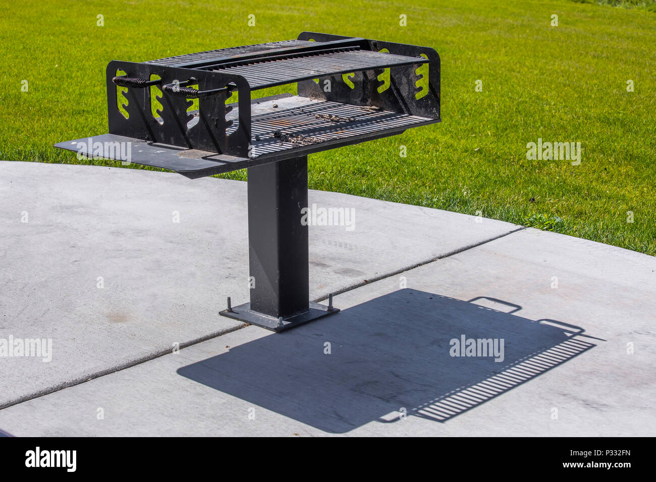 Public barbeque area in hi-res stock photography and images - Alamy