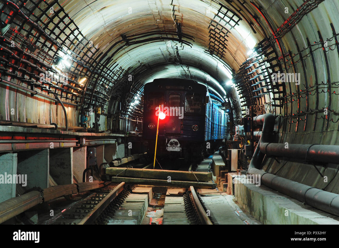 Moscow metro carriage hi-res stock photography and images - Alamy