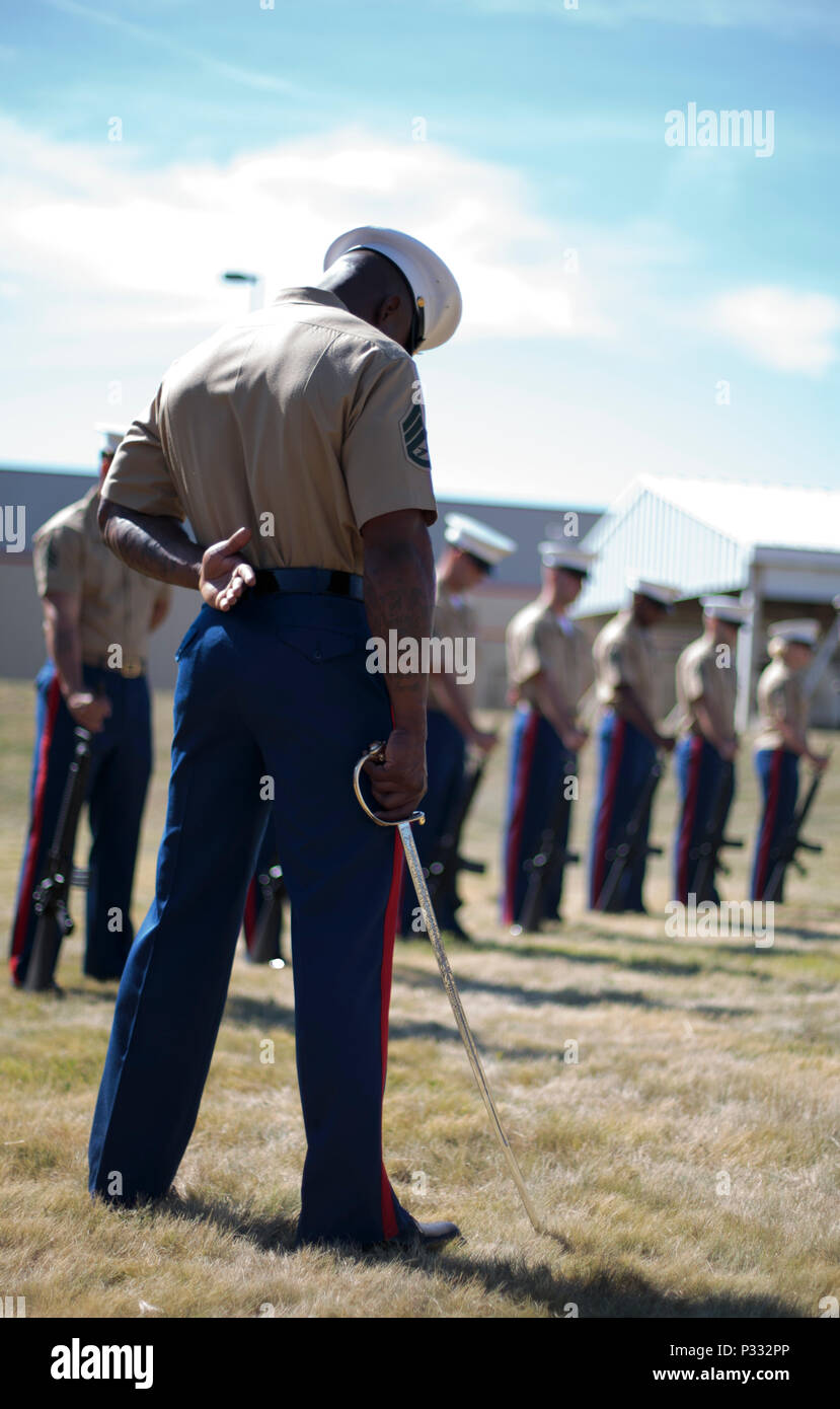 Marines from Brooklyn’s 6th Communication Battalion bow their heads ...